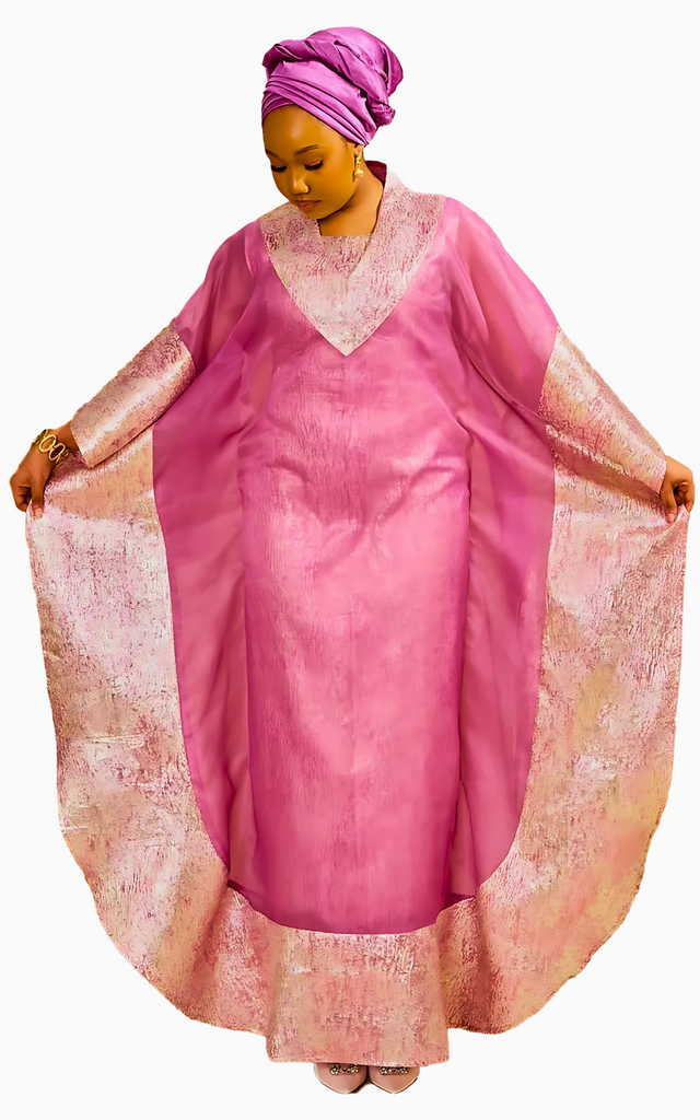 Boubou Africain Femme Élégant – Afro Élégance