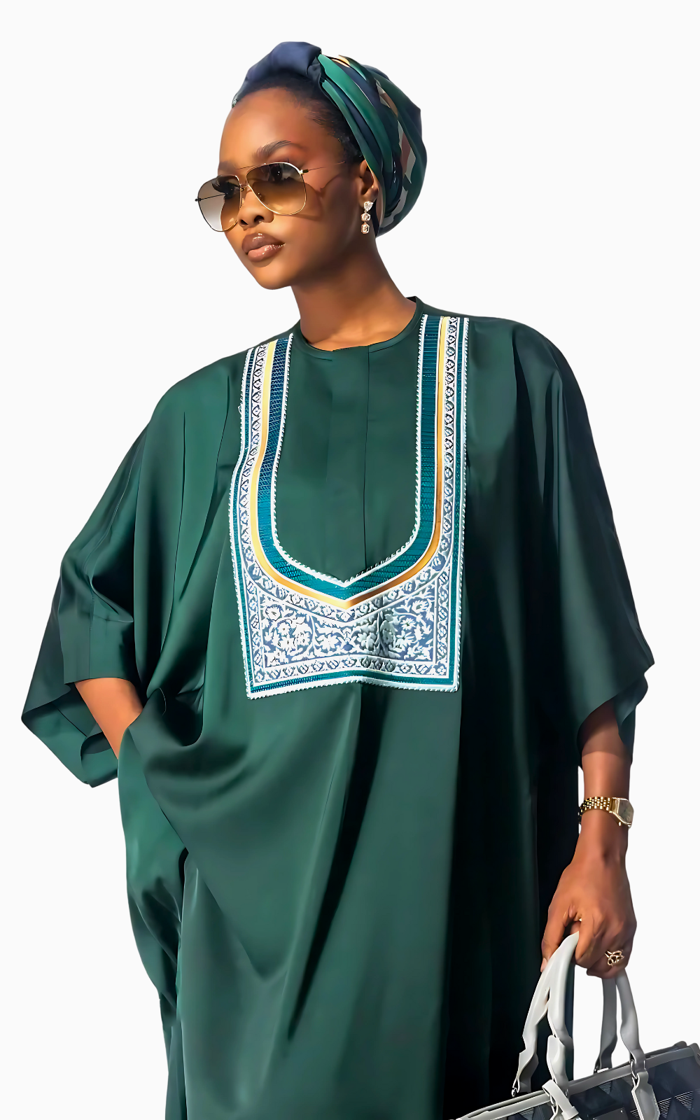 Boubou Africain Femme Original – Afro Élégance