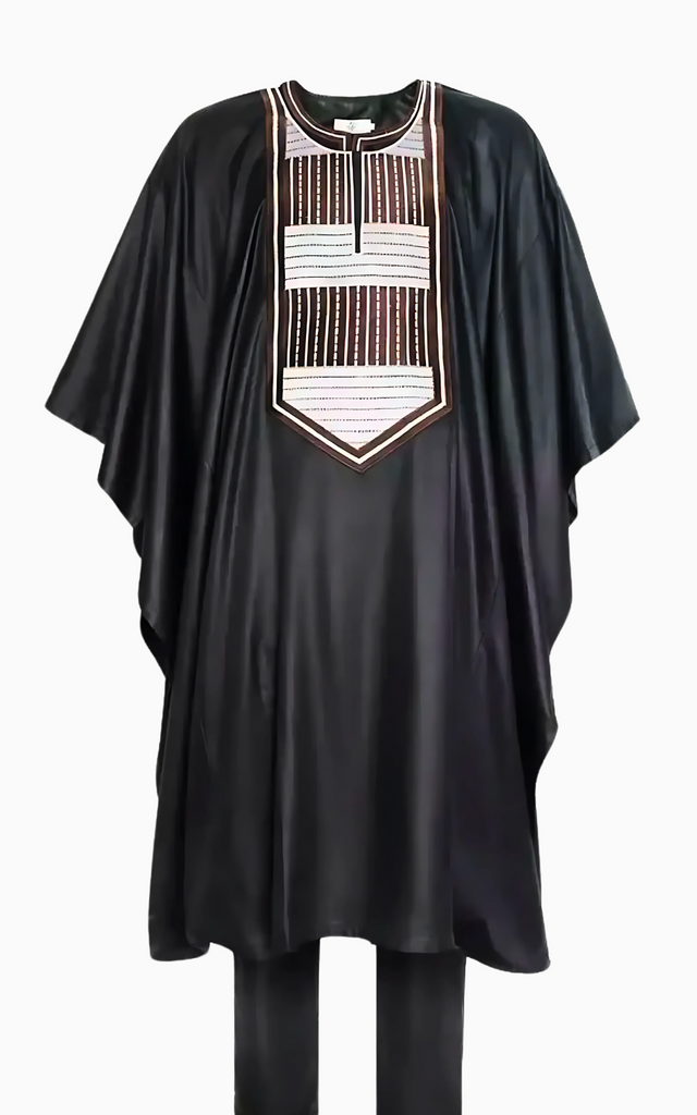 Boubou Homme 3 Pieces – Afro Élégance
