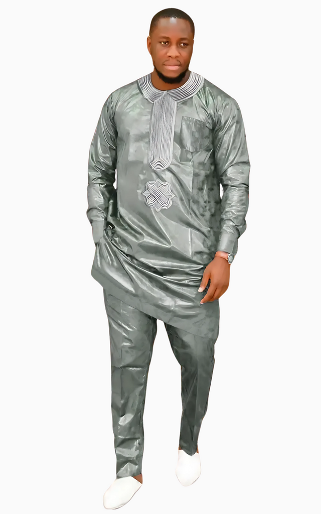 Boubou Homme Senegalais – Afro Élégance