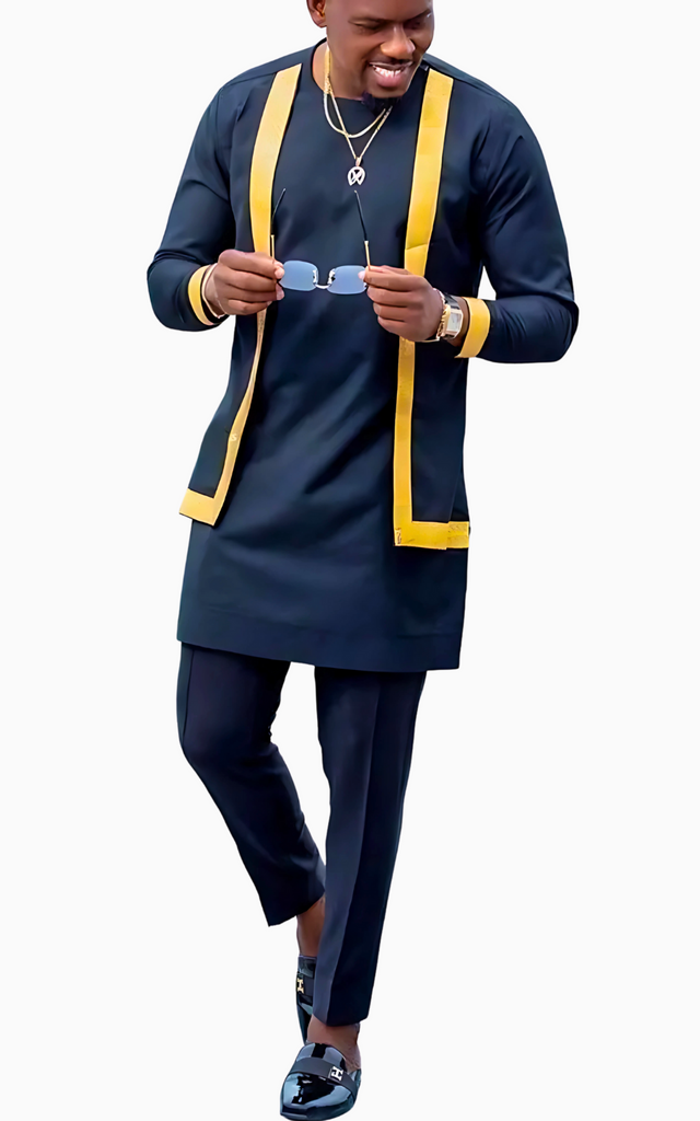 Ensemble Pagne Africain Homme – Afro Élégance