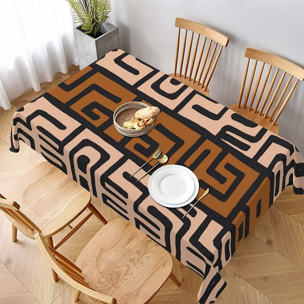 Nappe de Table Motif Africain – Afro Élégance