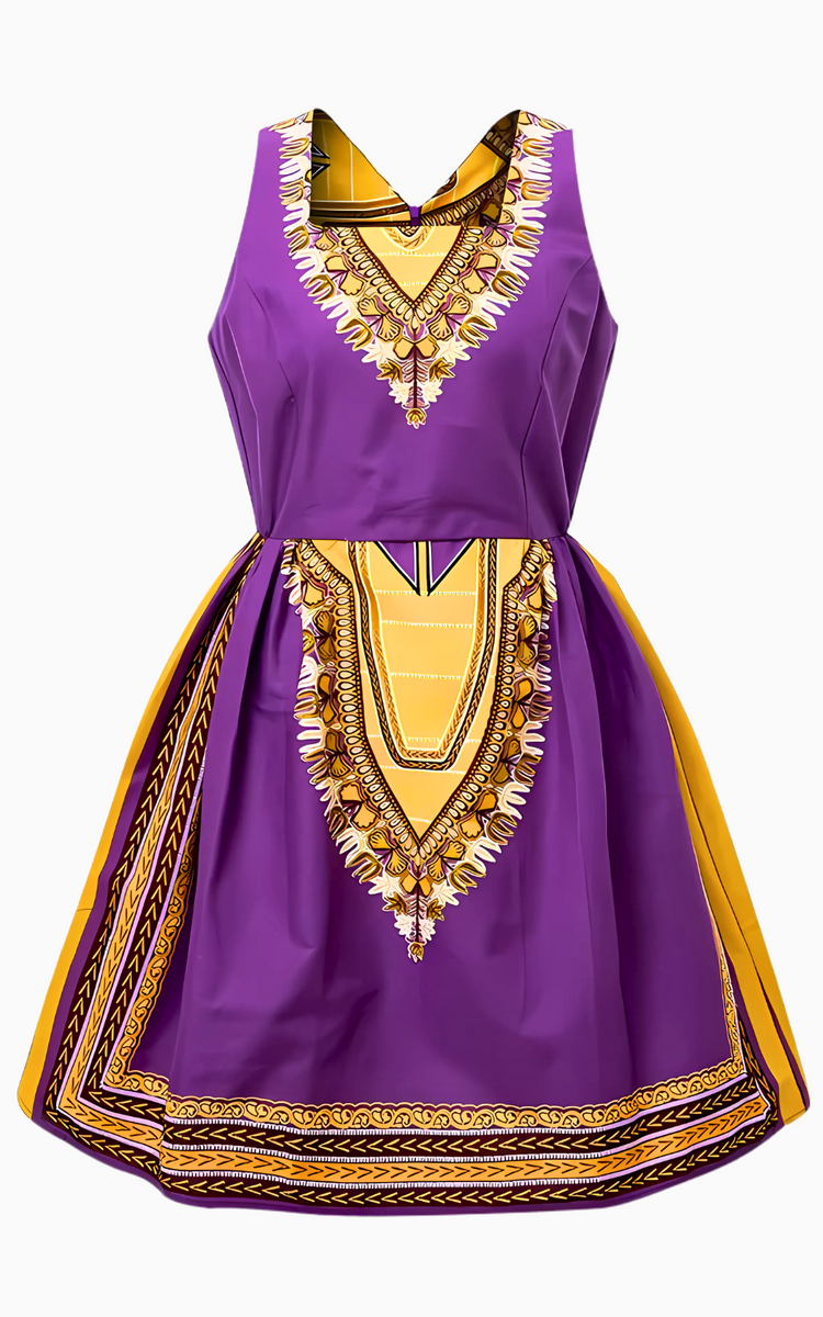 Robe Africaine Femme | Robe wax – Afro Élégance