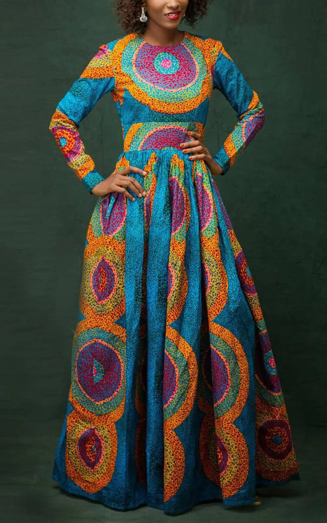 Robe Femme Africaine Ethnique – Afro Élégance