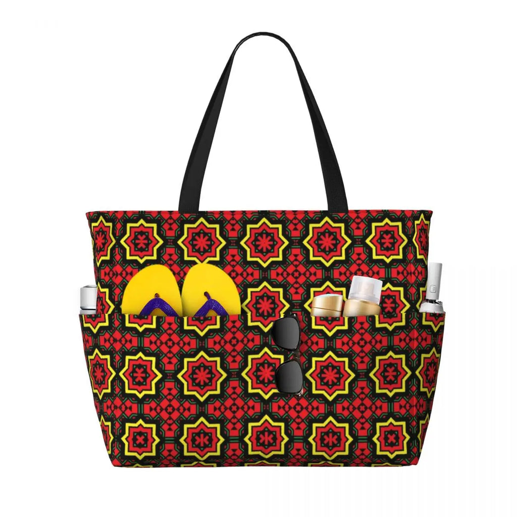 Sac Cabas Africain Traditionnel – Afro Élégance