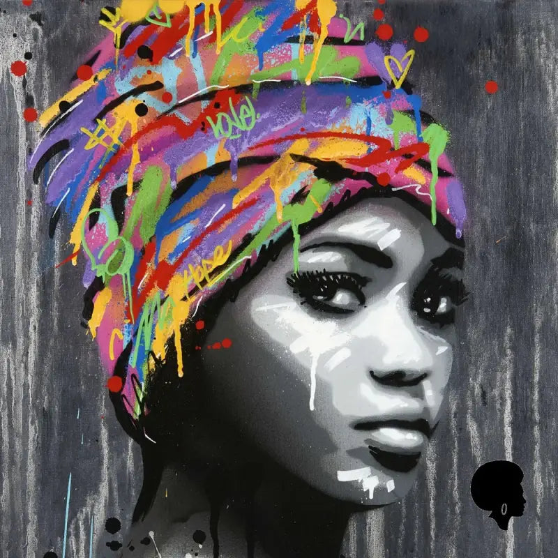 Tableau Femme Africaine – Afro Élégance