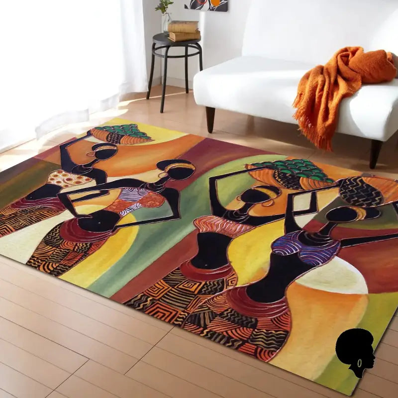 Tapis Salon Africain – Afro Élégance