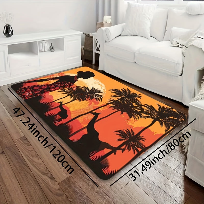 Tapis Savane Africaine – Afro Élégance