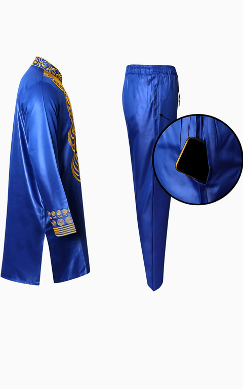 Boubou Africain Homme - Authenticité et Élégance Garantis – Afro Élégance